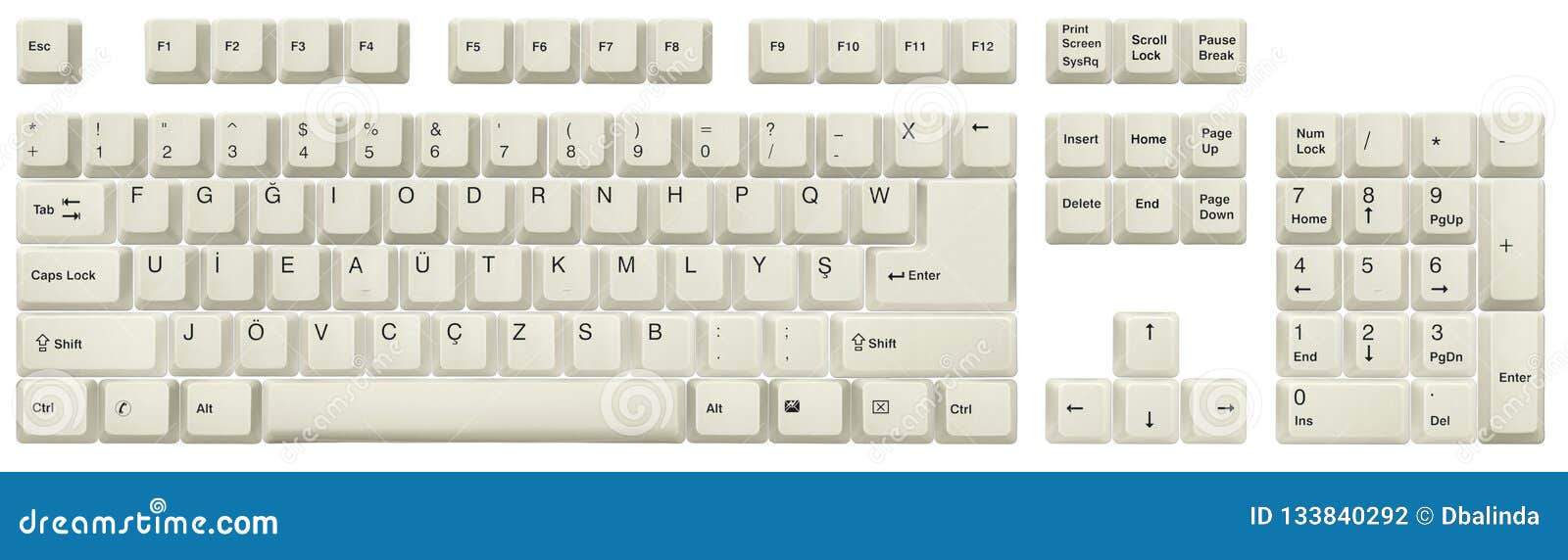 Turkish-F keyboard White stock photo. Image of keyboard - 133840292 Turkish-F keyboard White stock photo. Image of keyboard - 133840292