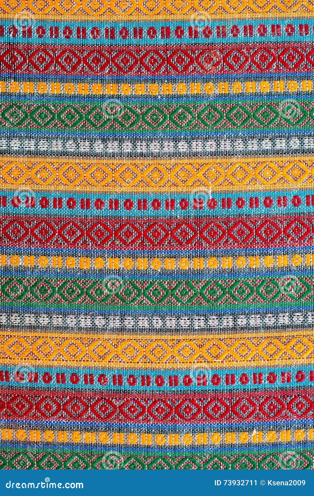 Turkish Fabric National Ornament Texture Stock Illustration ...