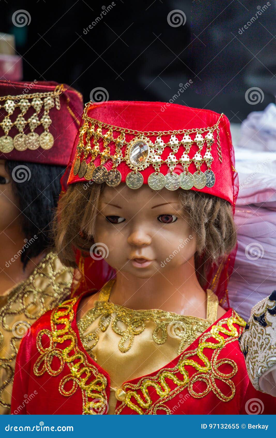 Turkish Fez, Traditional Ottoman Hat Stock Image - Image of design ...