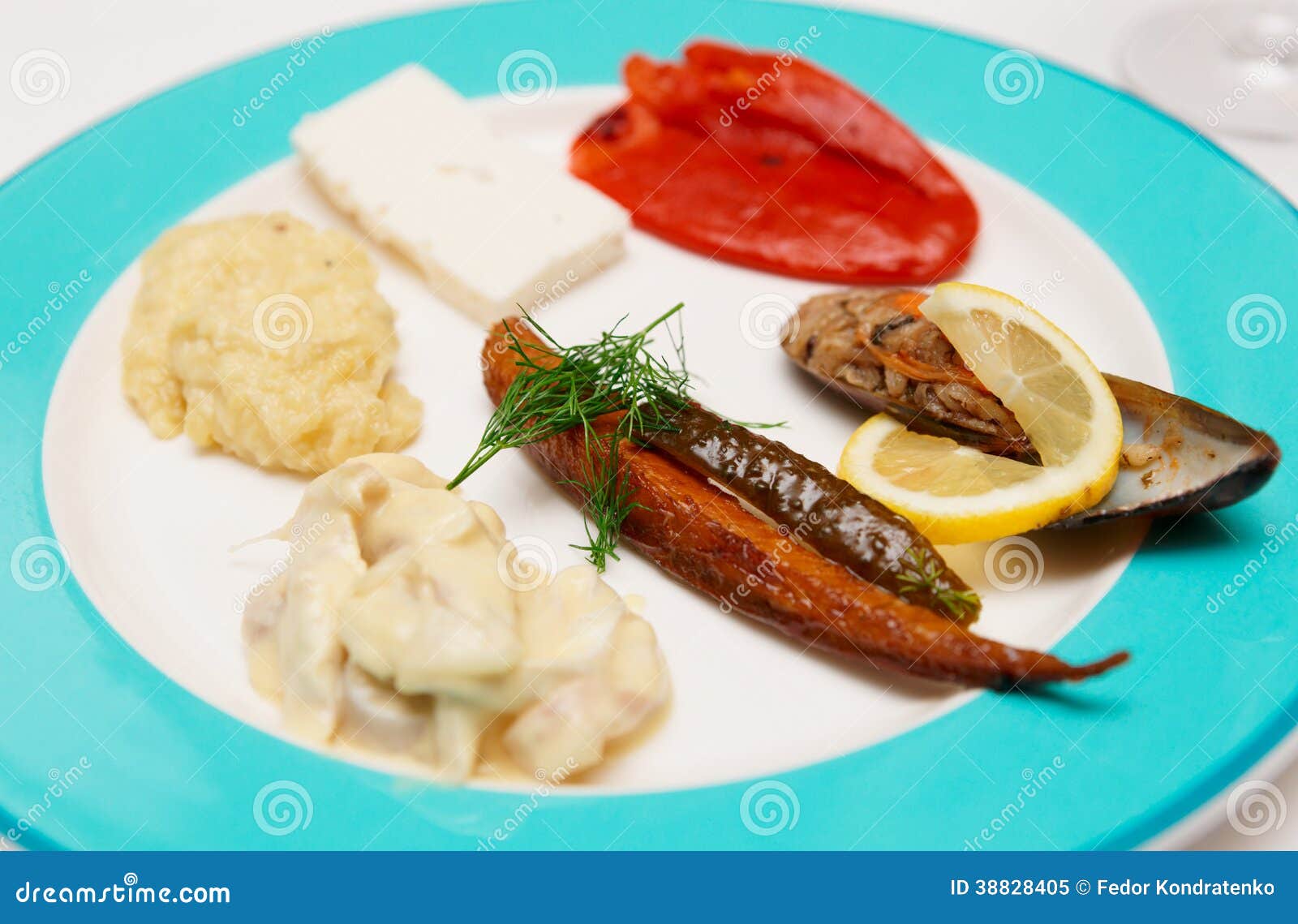 Turkish Fish Snacks on Plate Stock Image - Image of fine, dining: 38828405