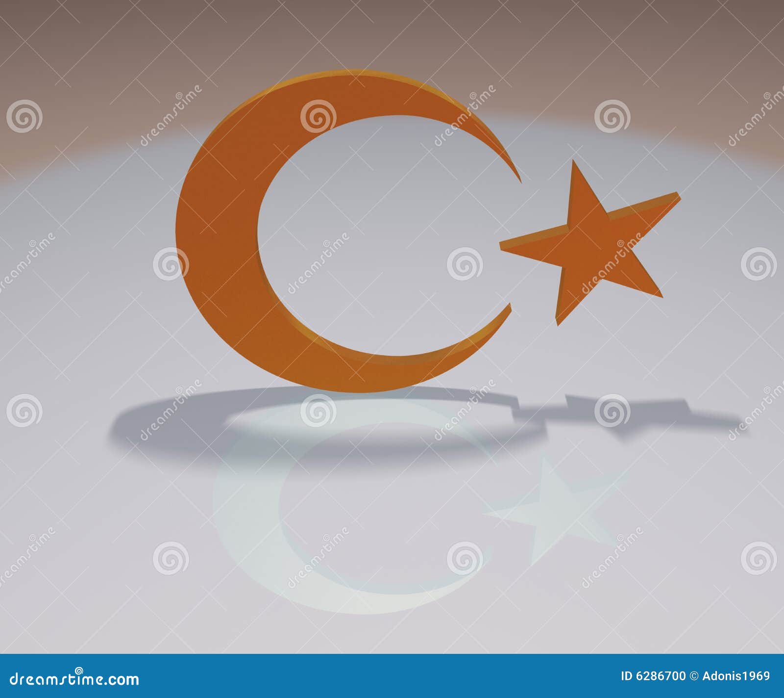 Turkish flag stock illustration. Illustration of maps - 6286700