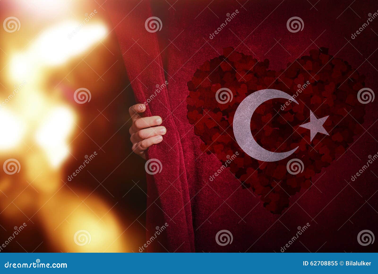 Turkish Flag, Turkey, Flag Design Stock Image - Image of republic ...