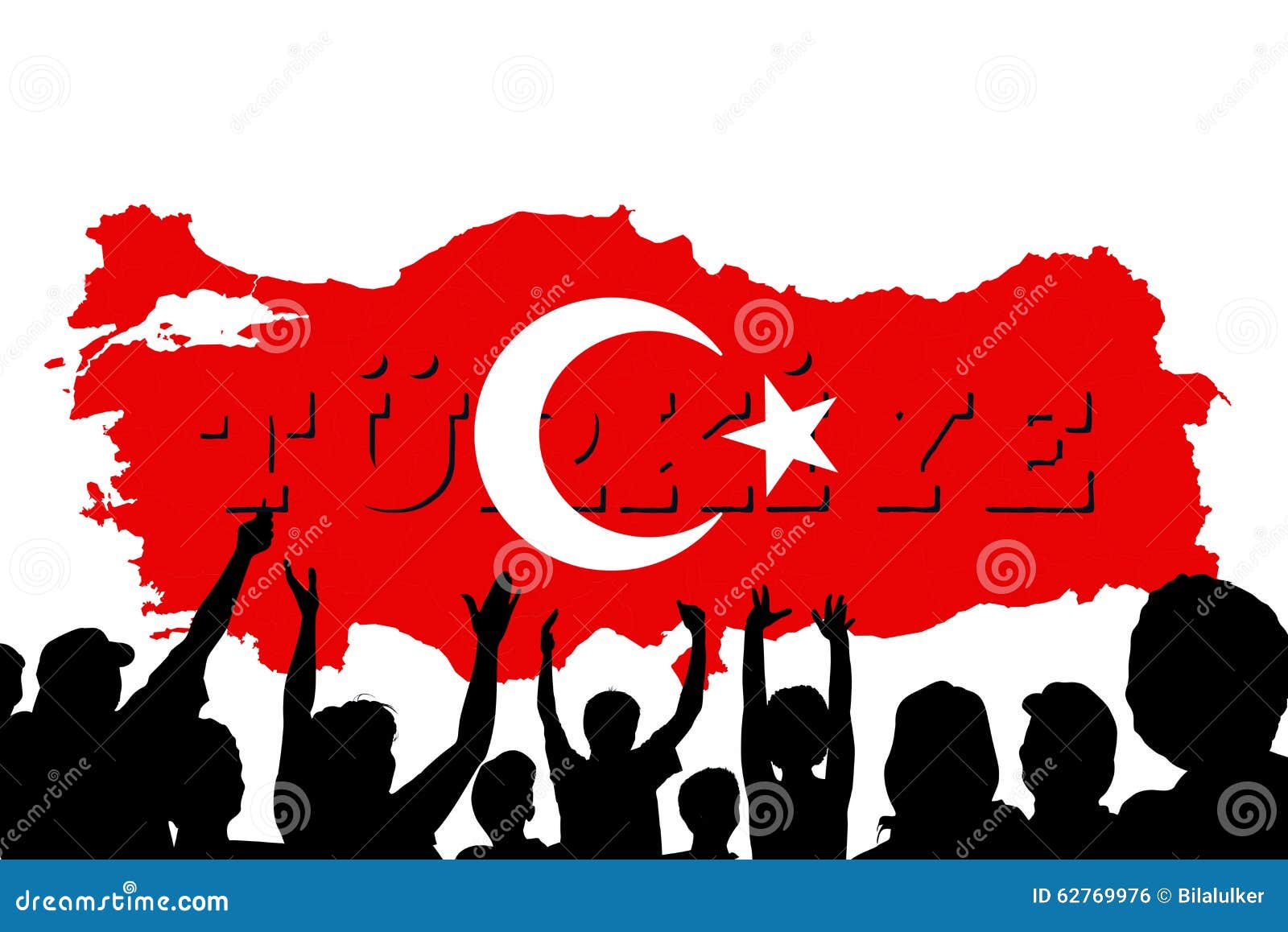 Turkish Flag, Turkey, Flag Design Stock Illustration - Illustration of ...
