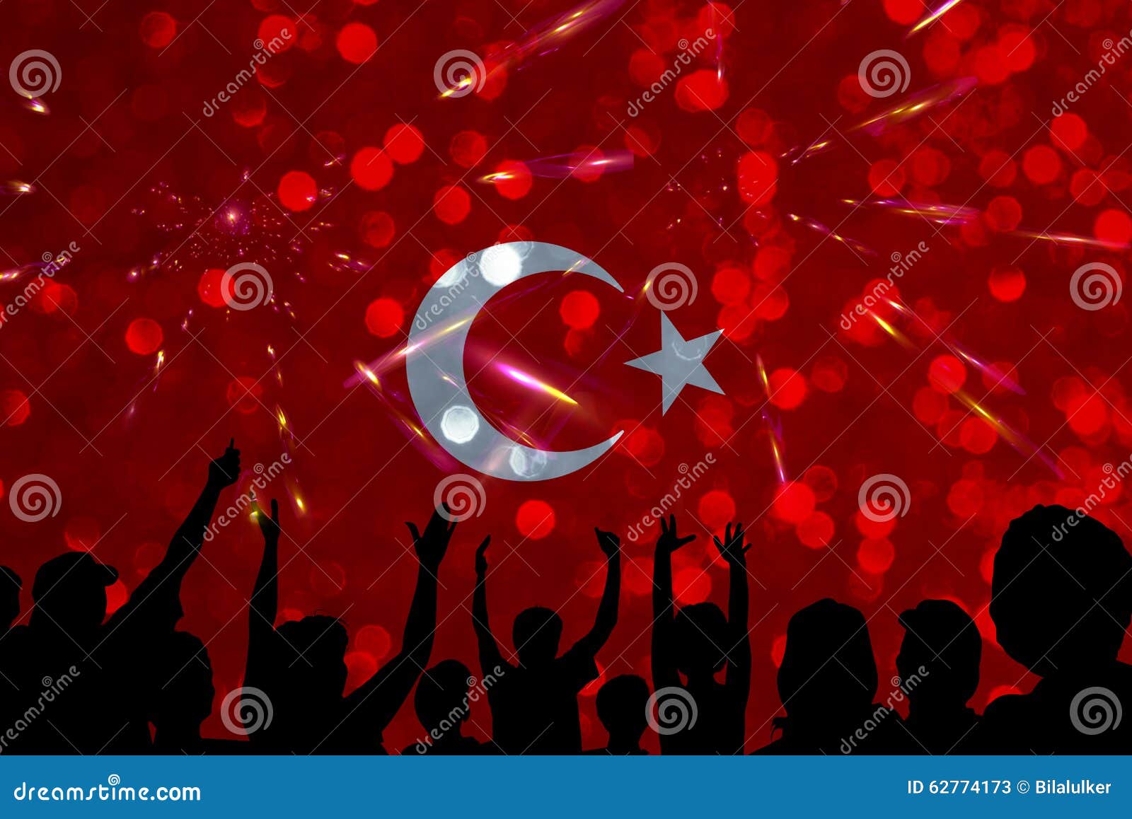 Turkish Flag, Turkey, Flag Design Stock Illustration - Illustration of ...