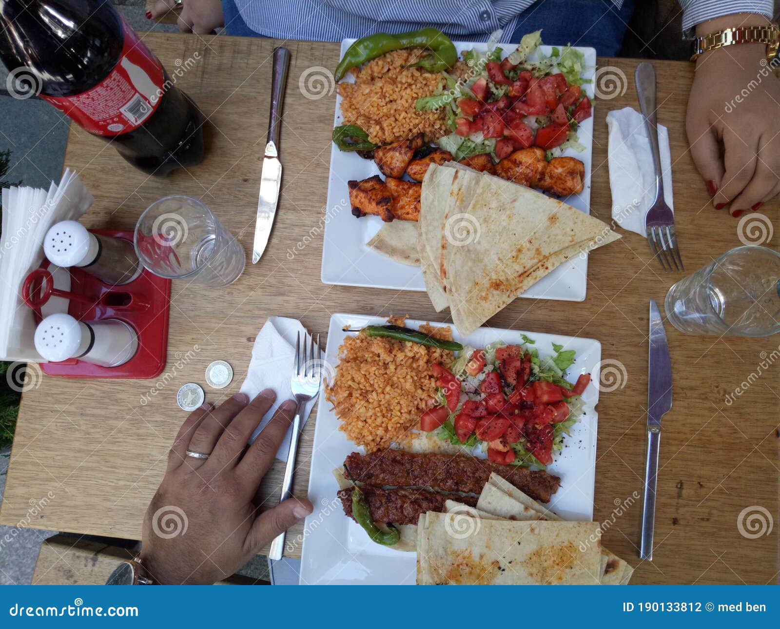 Turkish food dorum editorial photography. Image of meal - 190133812