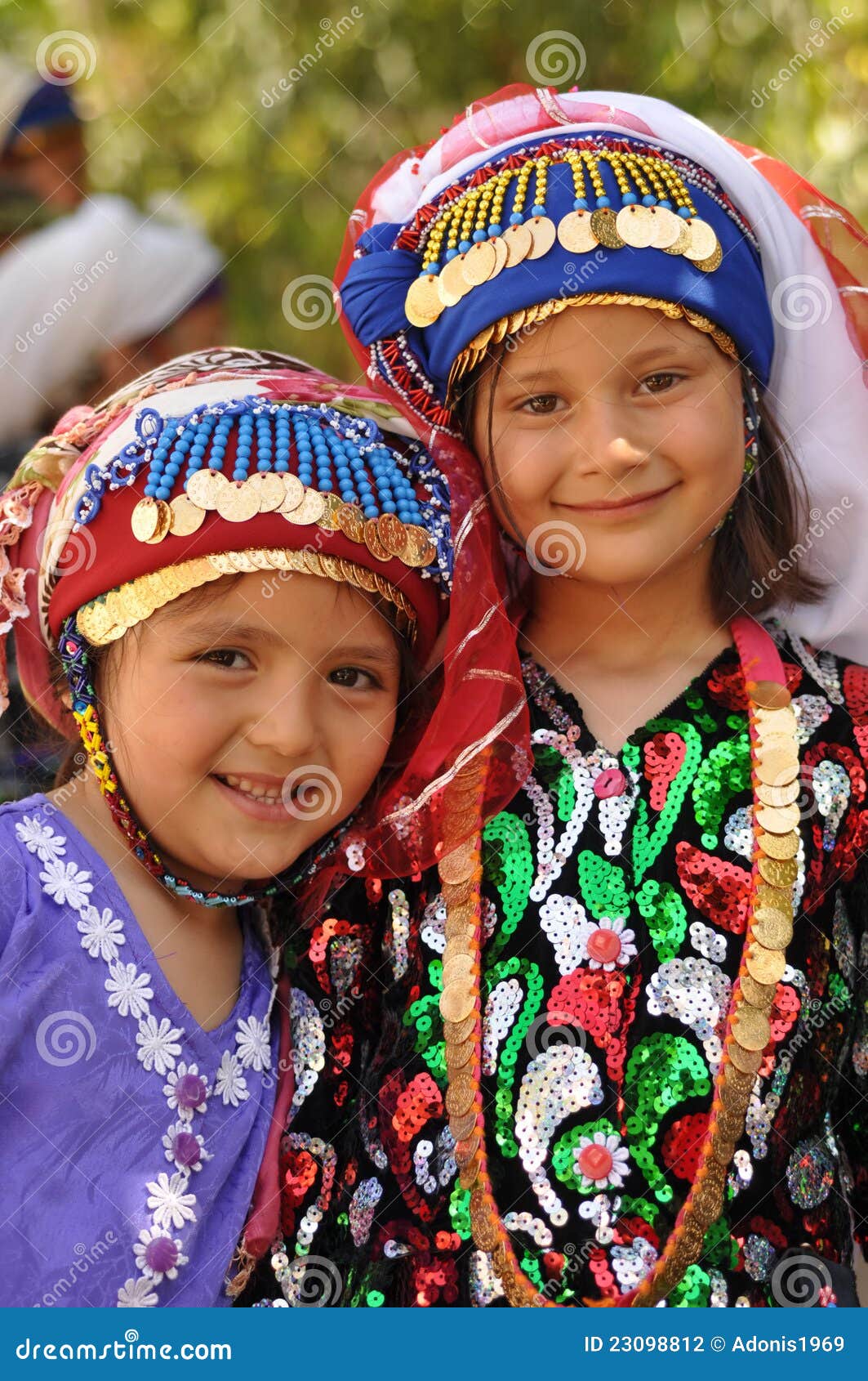 Turkish Girls in Traditional Cloth Editorial Photography - Image of ...