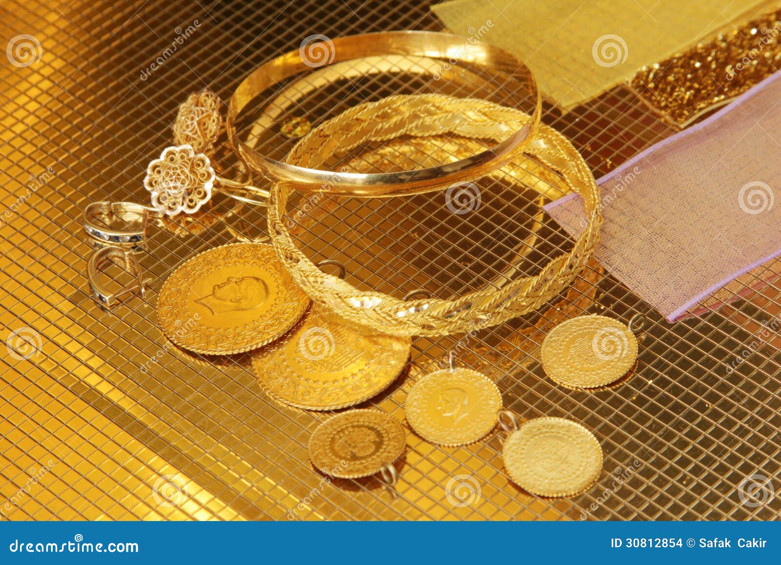 Turkish gold stock photo. Image of collection, accessories - 30812854