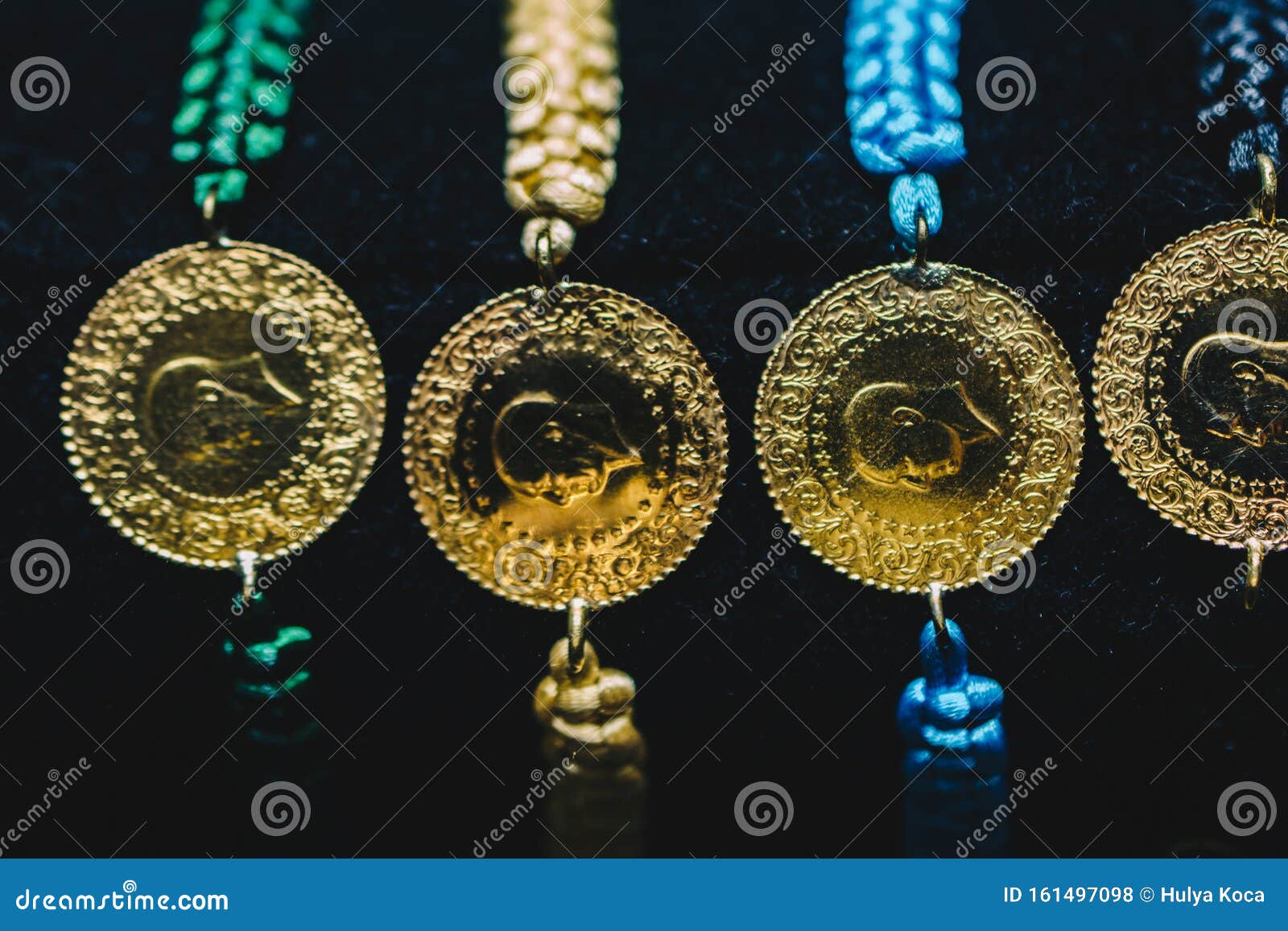 Turkish Gold Coins in view stock photo. Image of coins - 161497098