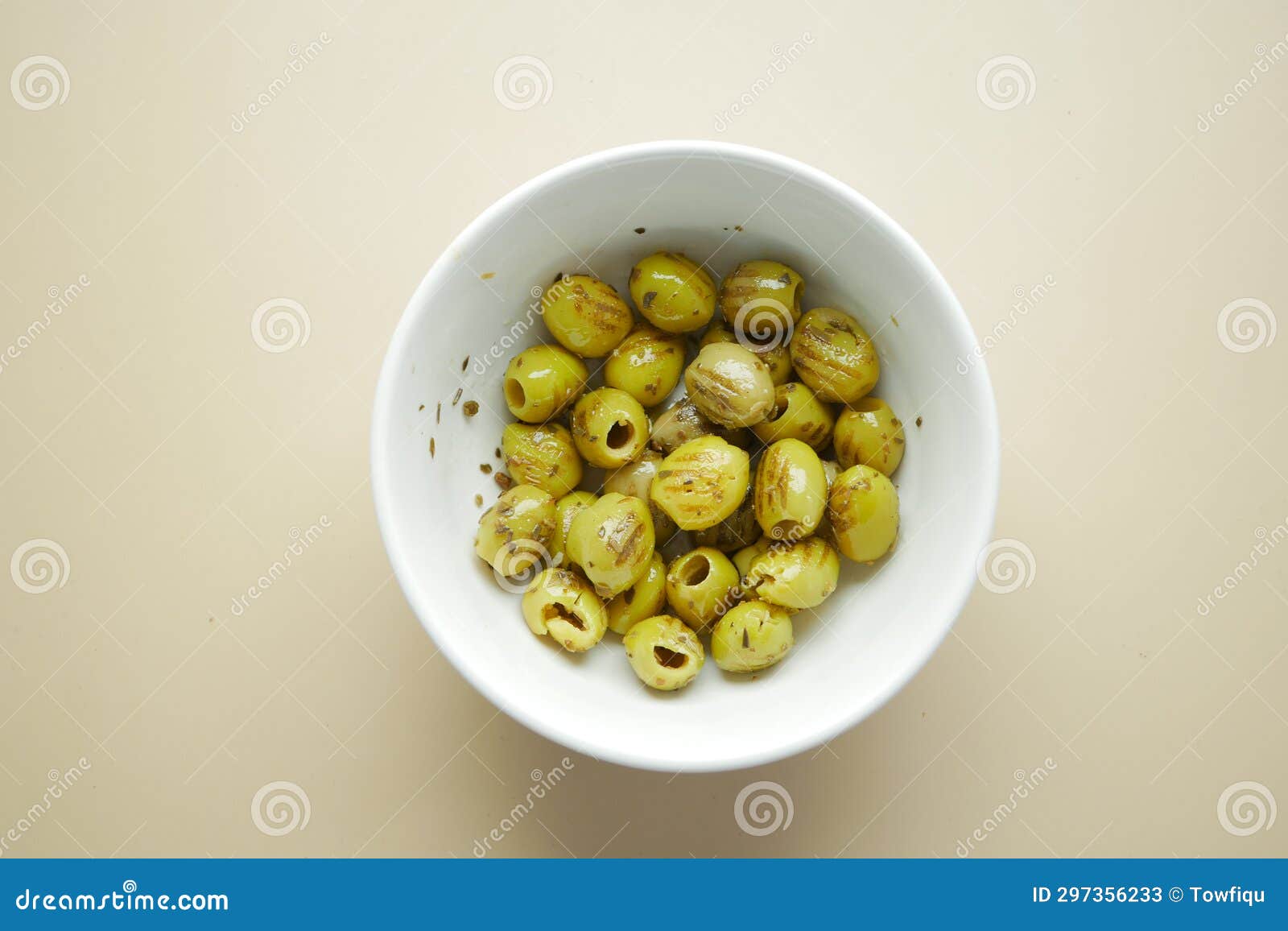 Turkish Grilled Olives in a Bowl Stock Image - Image of snack, food ...
