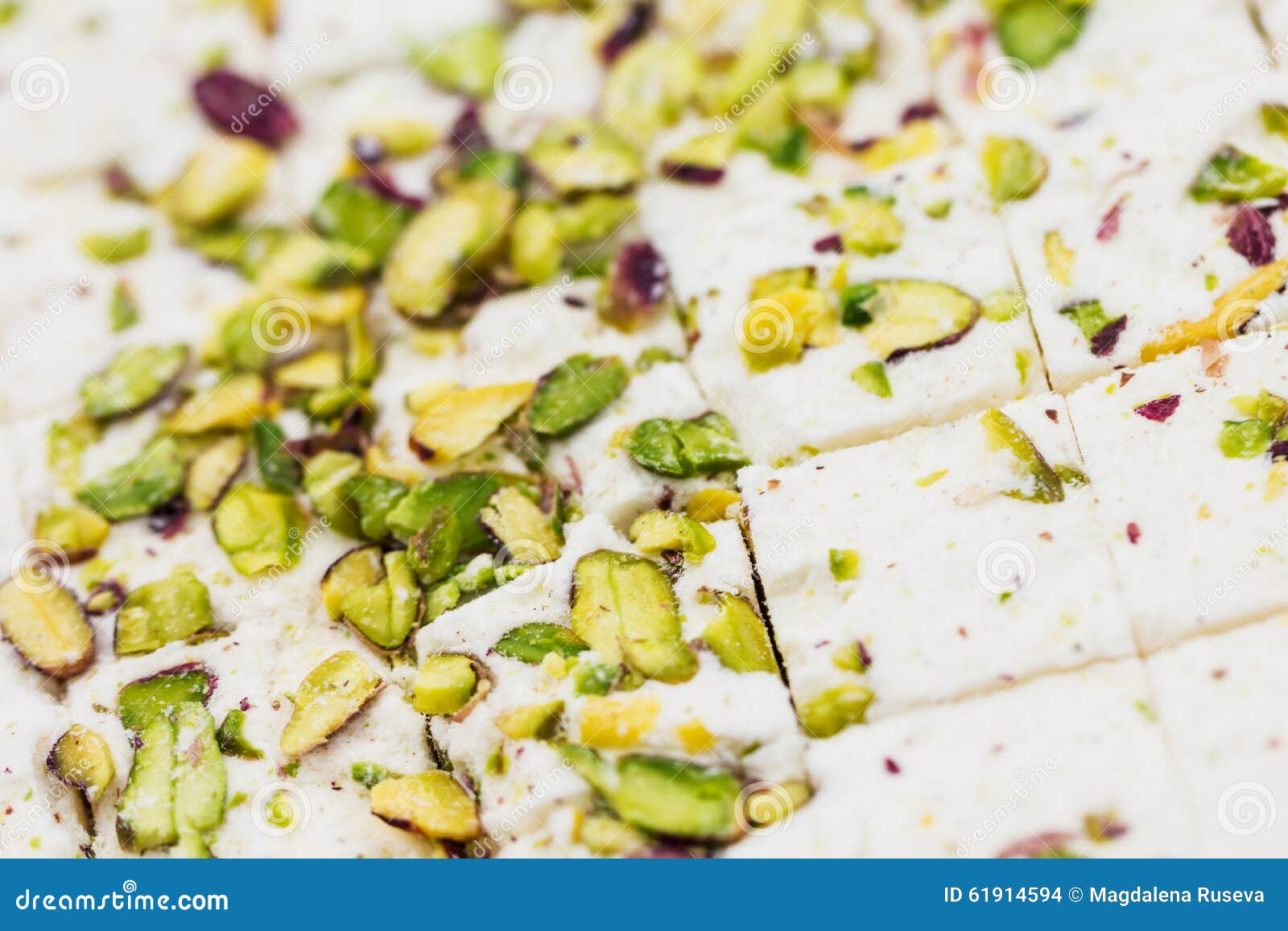 Turkish halva stock photo. Image of nuts, pistachio, eastern - 61914594