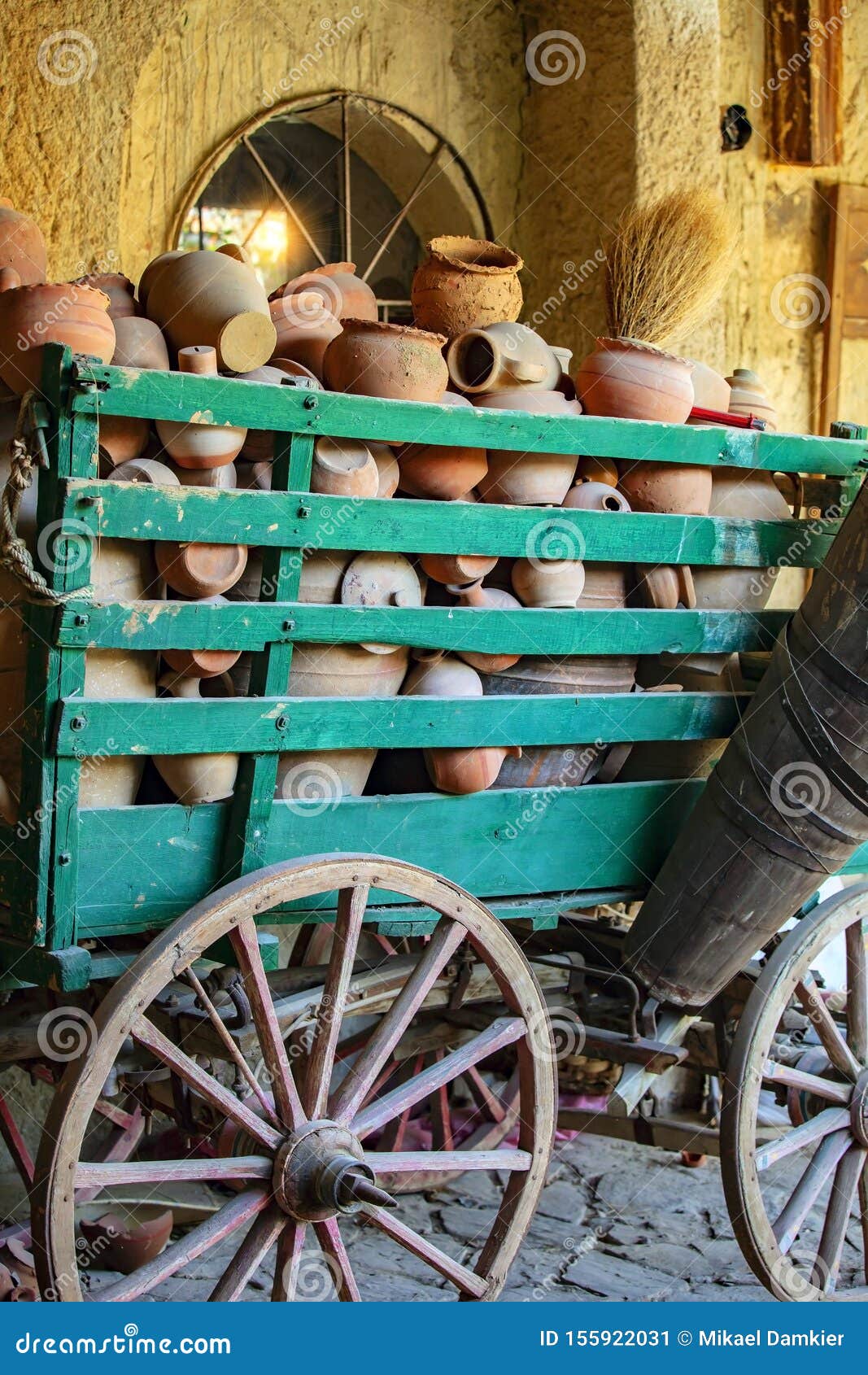 Turkish Handmade Pots stock image. Image of middle, focus - 155922031