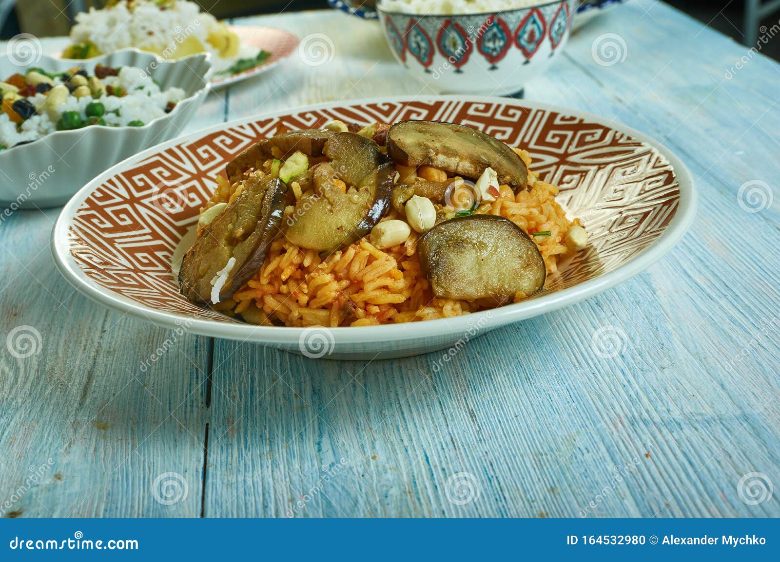 Turkish Kir Piiav stock photo. Image of asian, vegetable - 164532980