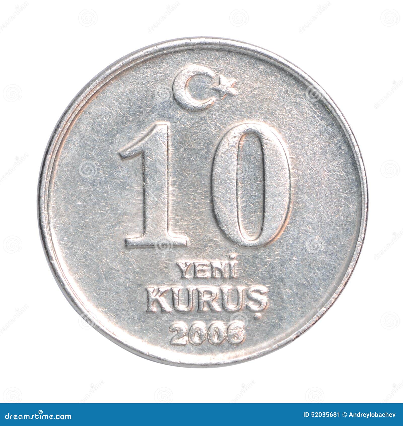 Turkish kurus coin stock image. Image of financial, investment - 52035681
