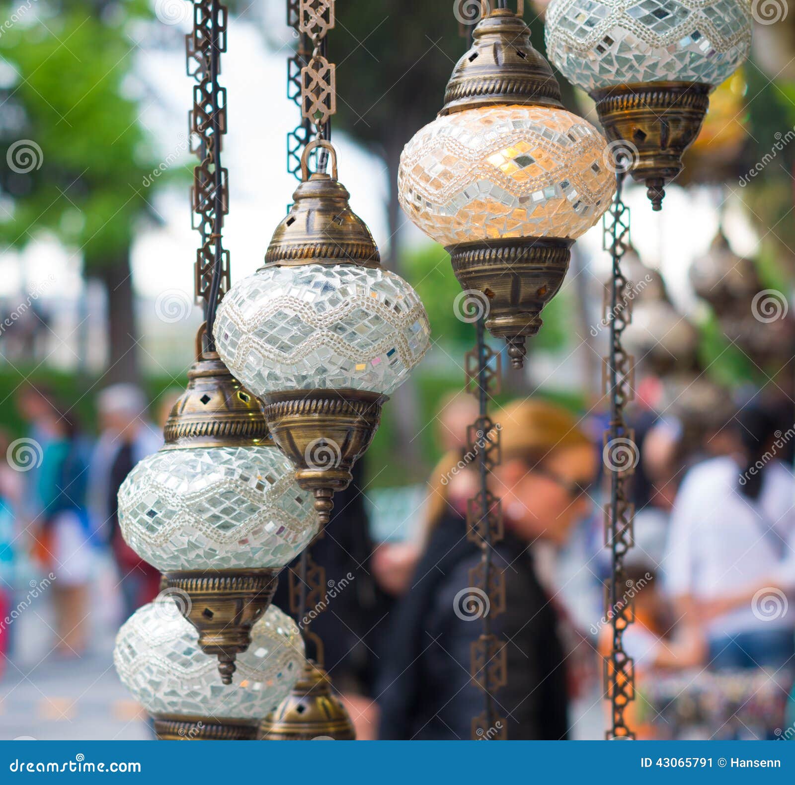 Turkish lanterns stock image. Image of glass, architecture - 43065791