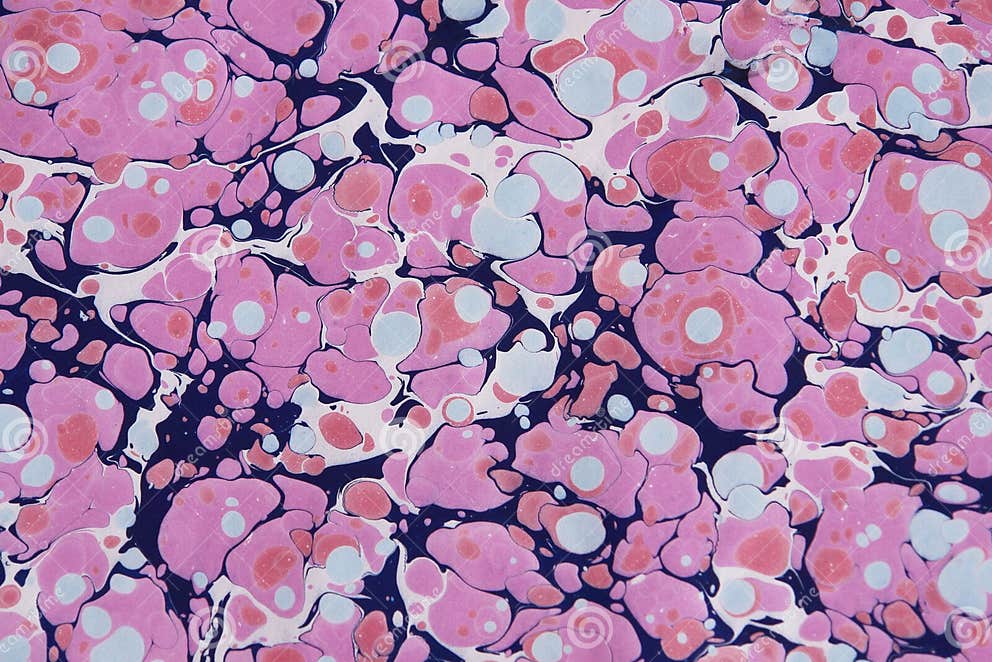 Turkish Marbled Paper Artwork Stock Photo - Image of artistic, craft ...