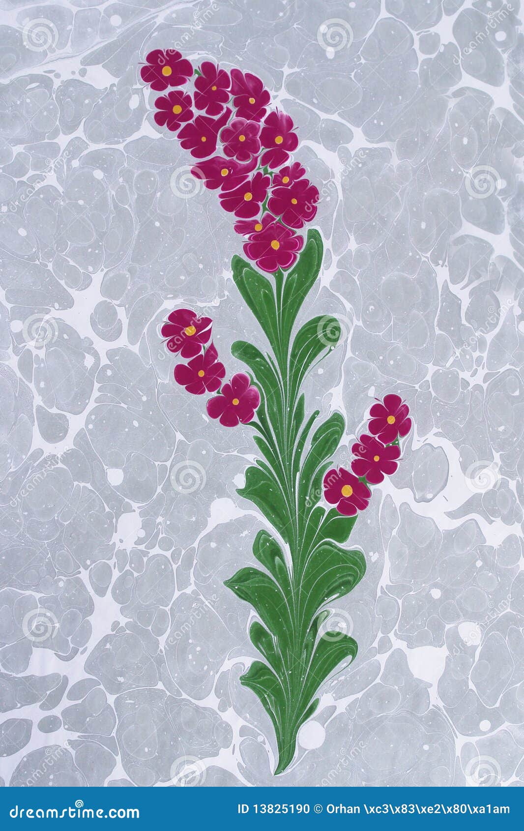 Turkish Marbled Paper Artwork Stock Photography | CartoonDealer.com ...