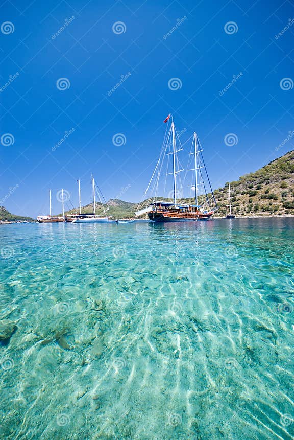 Turkish Mediterranean stock image. Image of ocean, travel - 2827263