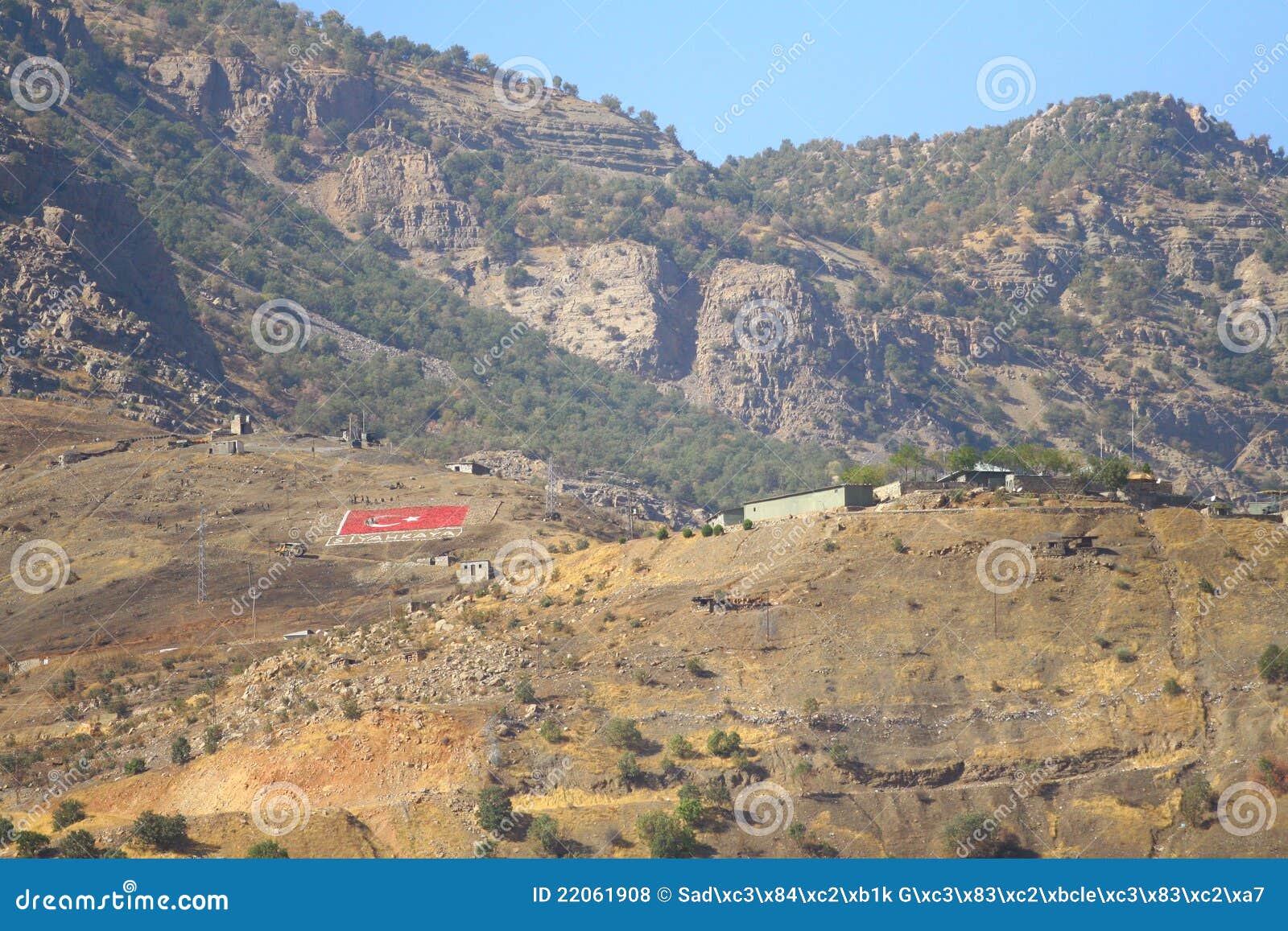 Turkish Military Outpost editorial stock photo. Image of kurdistan ...