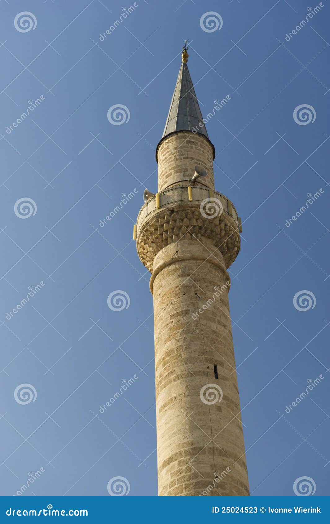 Turkish minaret stock image. Image of vertical, religion - 25024523