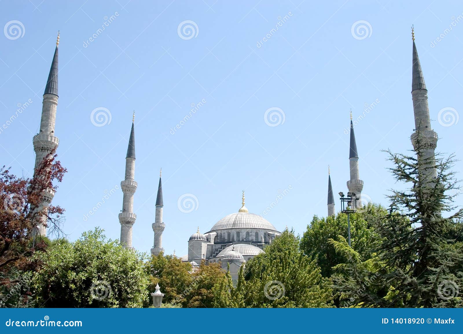 Turkish mosque stock photo. Image of istanbul, muslim - 14018920