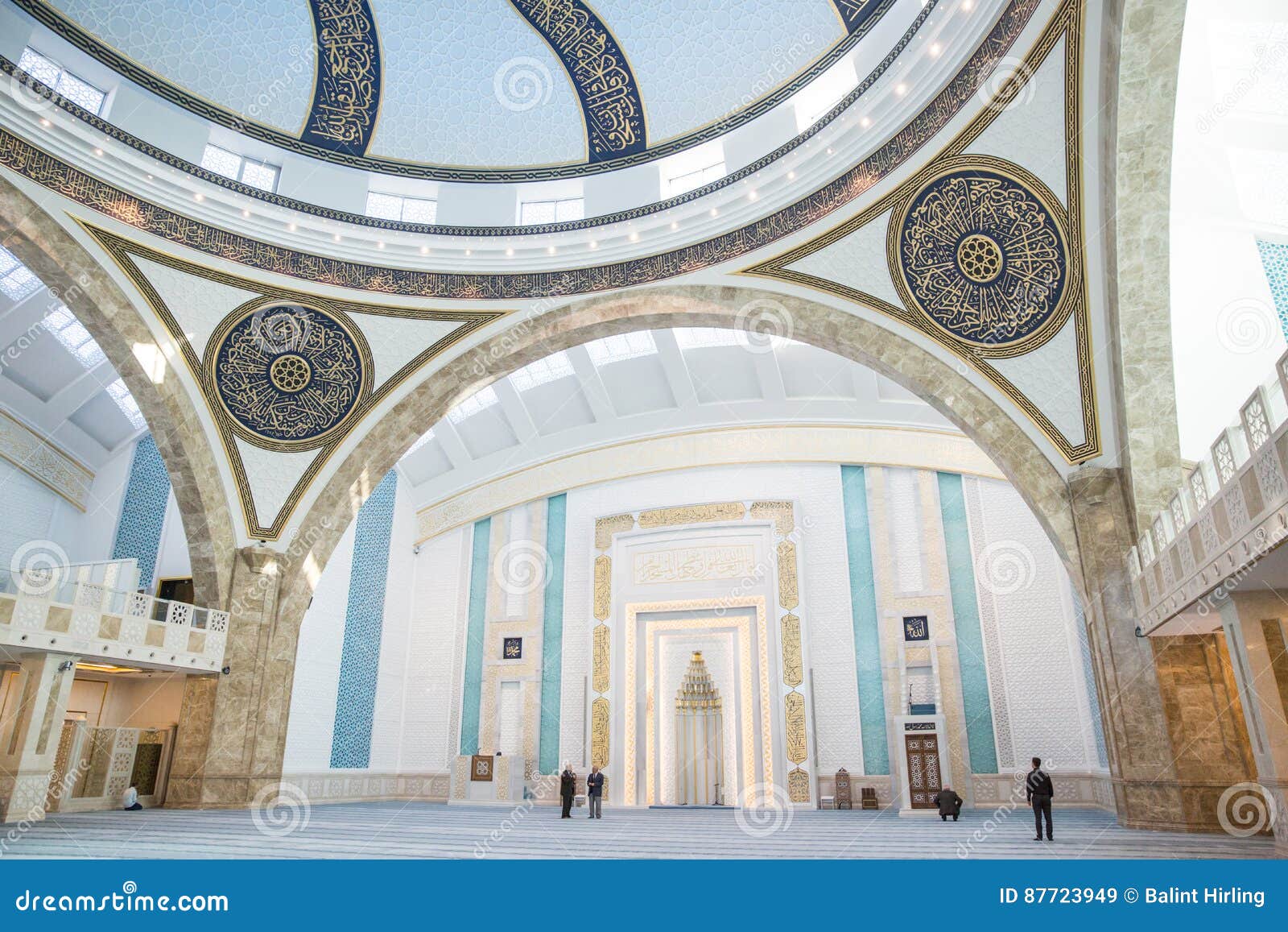 Mosque Interior In Amman,Jordan Editorial Image | CartoonDealer.com ...