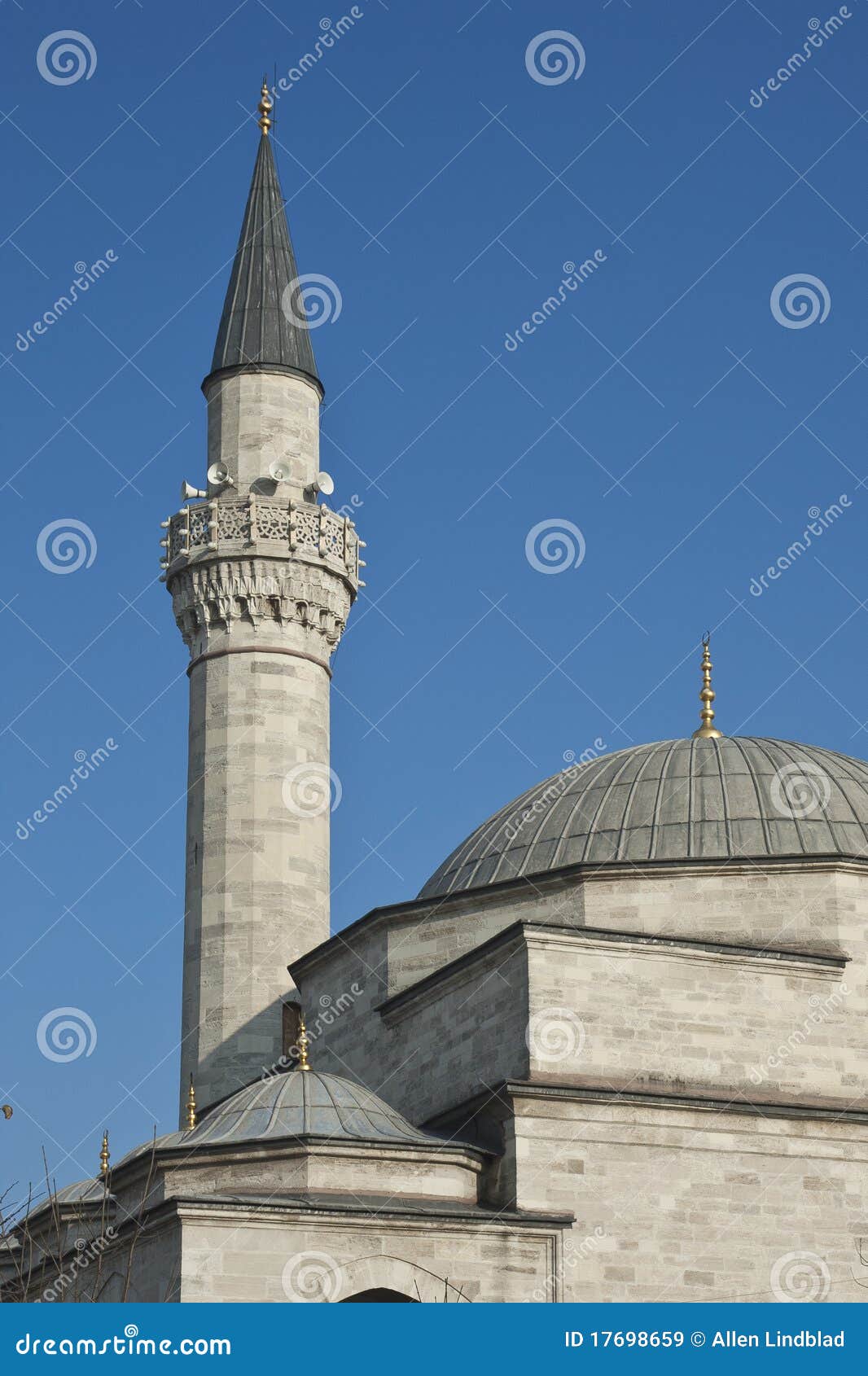 Turkish Mosque Minaret stock image. Image of minaret - 17698659