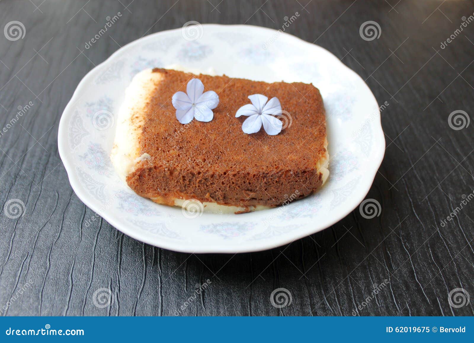 Turkish National Dish Kazan Dibi Rice Pudding Stock Image - Image of ...