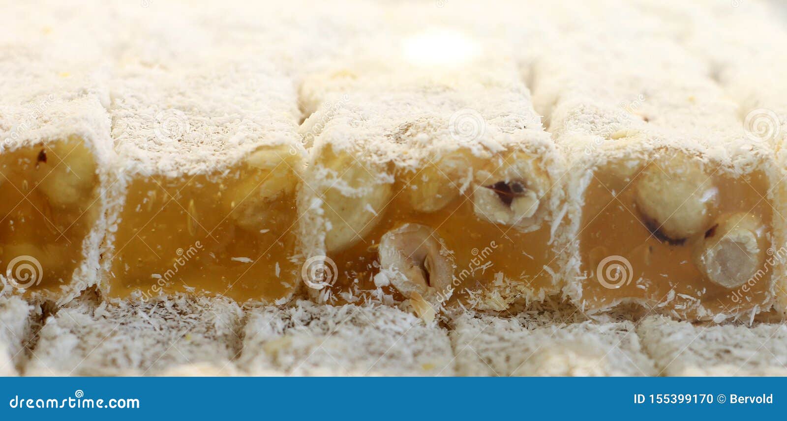 Turkish National Sweets Turkish Delight with Nuts, Chocolate. Stock ...