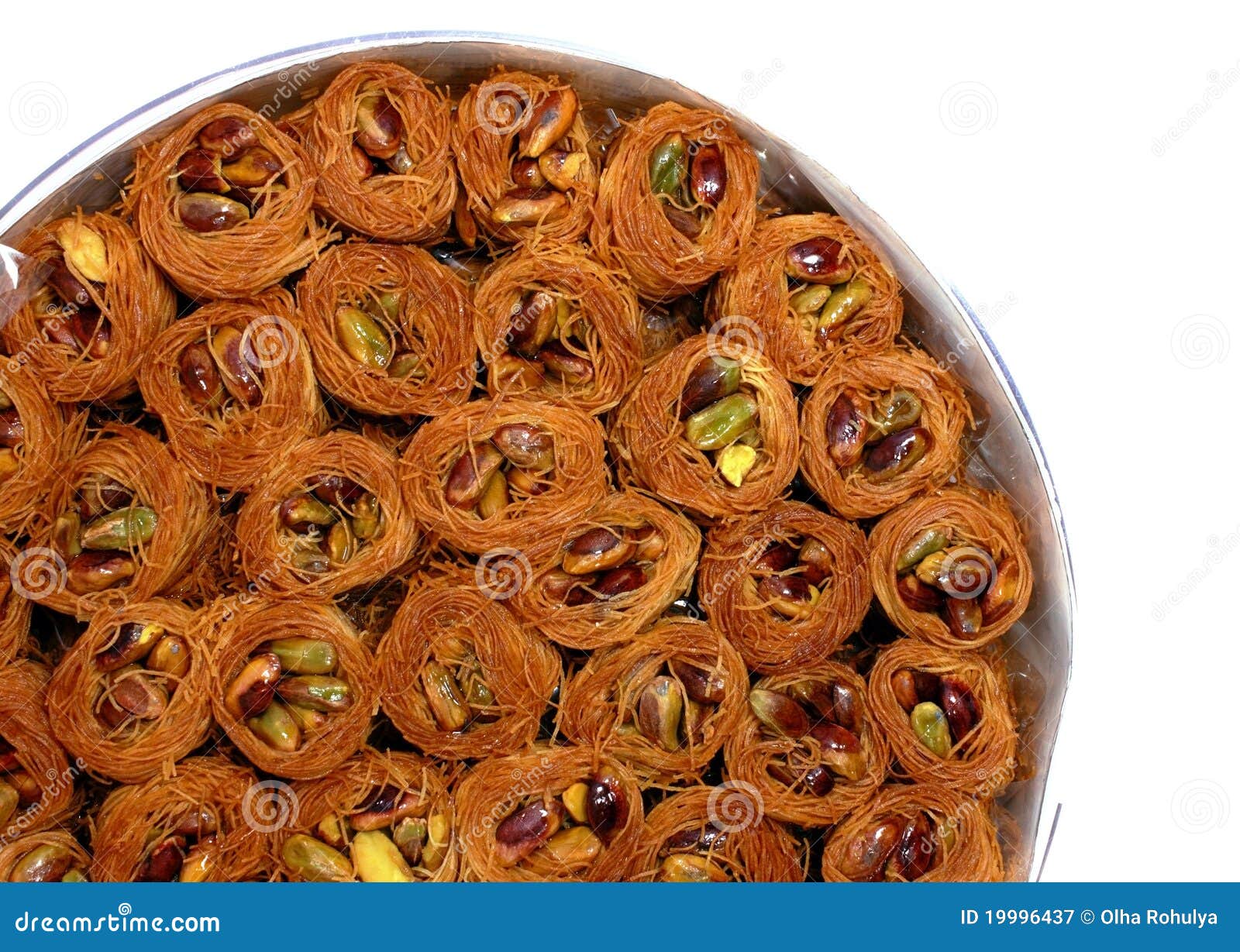 Turkish pastry stock image. Image of isolated, food, white - 19996437