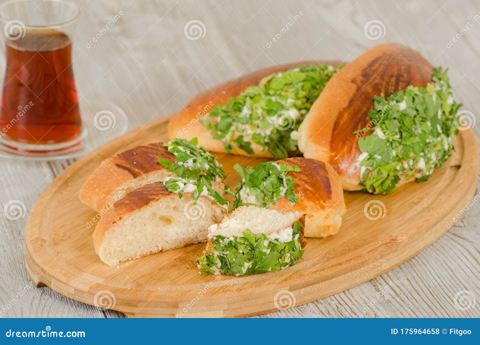 Turkish Pastry from Turkish Cuisine Stock Photo - Image of borek, ekler ...
