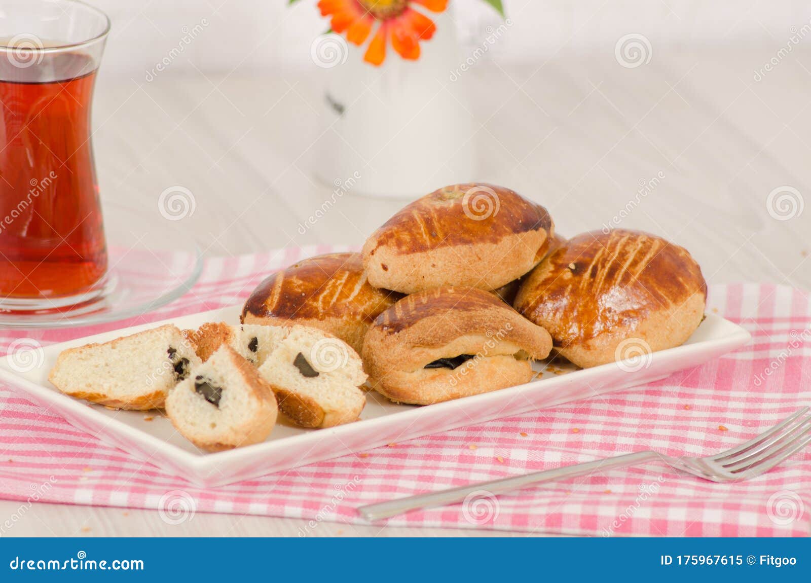 Turkish Pastry from Turkish Cuisine Stock Image - Image of ekler ...