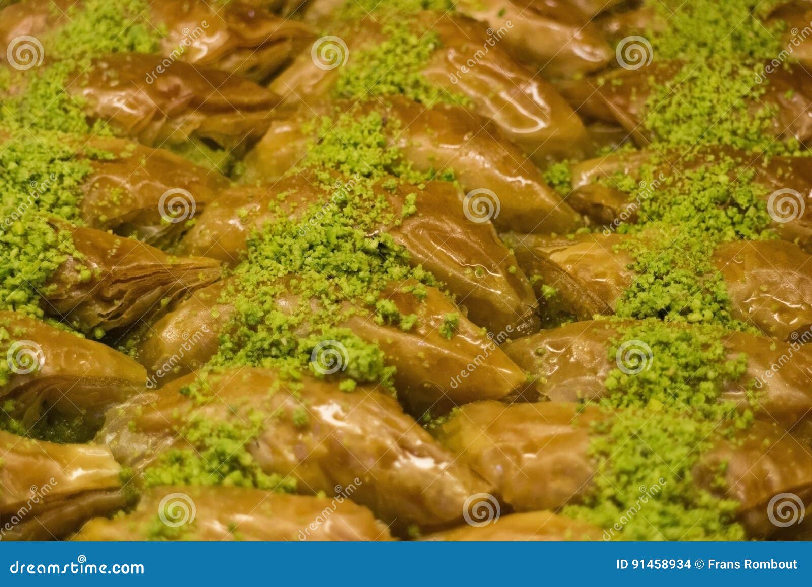 Turkish pastry stock photo. Image of full, turkish, dessert - 91458934