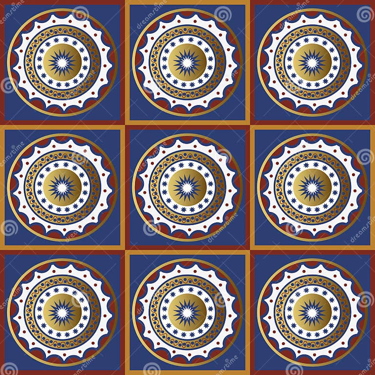 Turkish pattern 1 stock vector. Illustration of abstract - 58036222