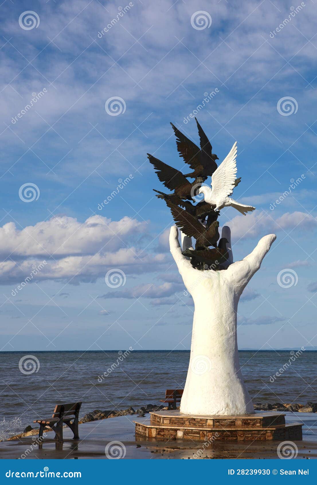 Turkish Peace Monument stock photo. Image of tourist - 28239930