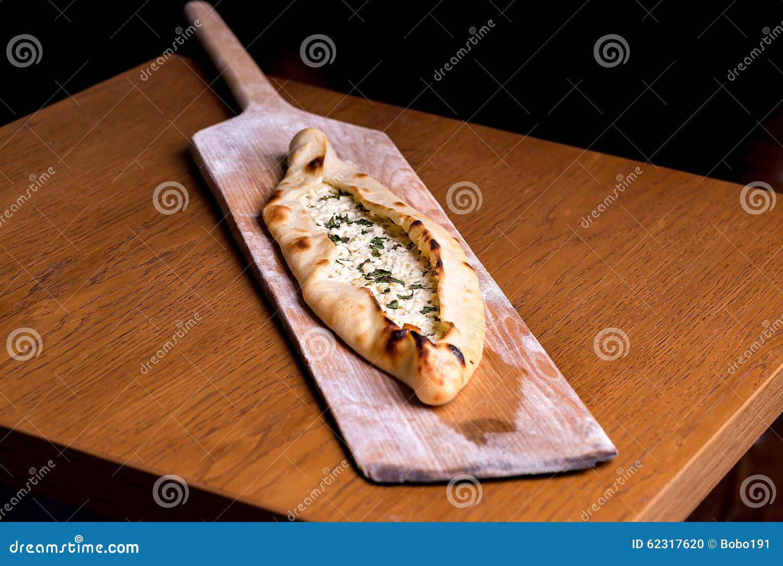 Turkish Pide Doner Tombik Doner, Sandwich With Greens And Tomatoes ...