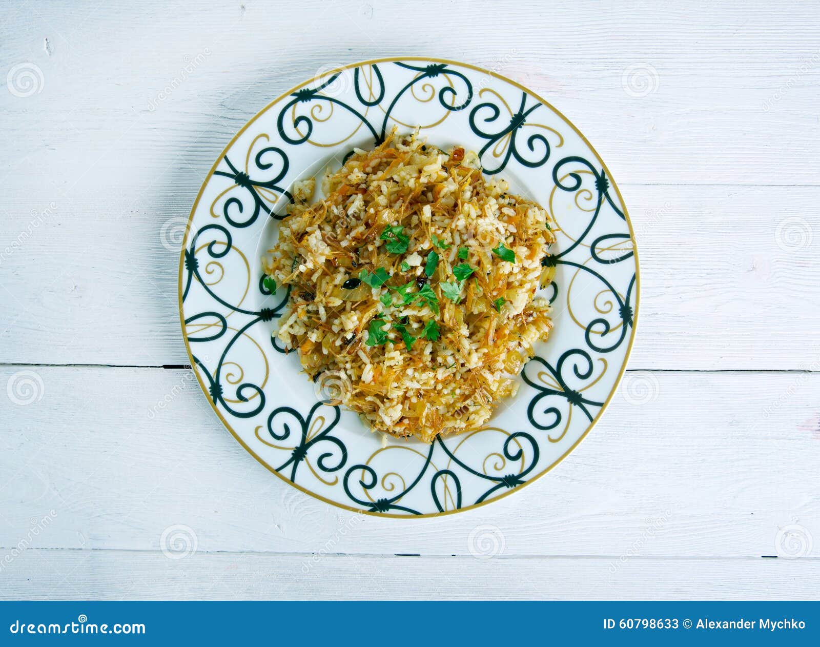 Turkish Pilaf stock image. Image of food, close, national - 60798633
