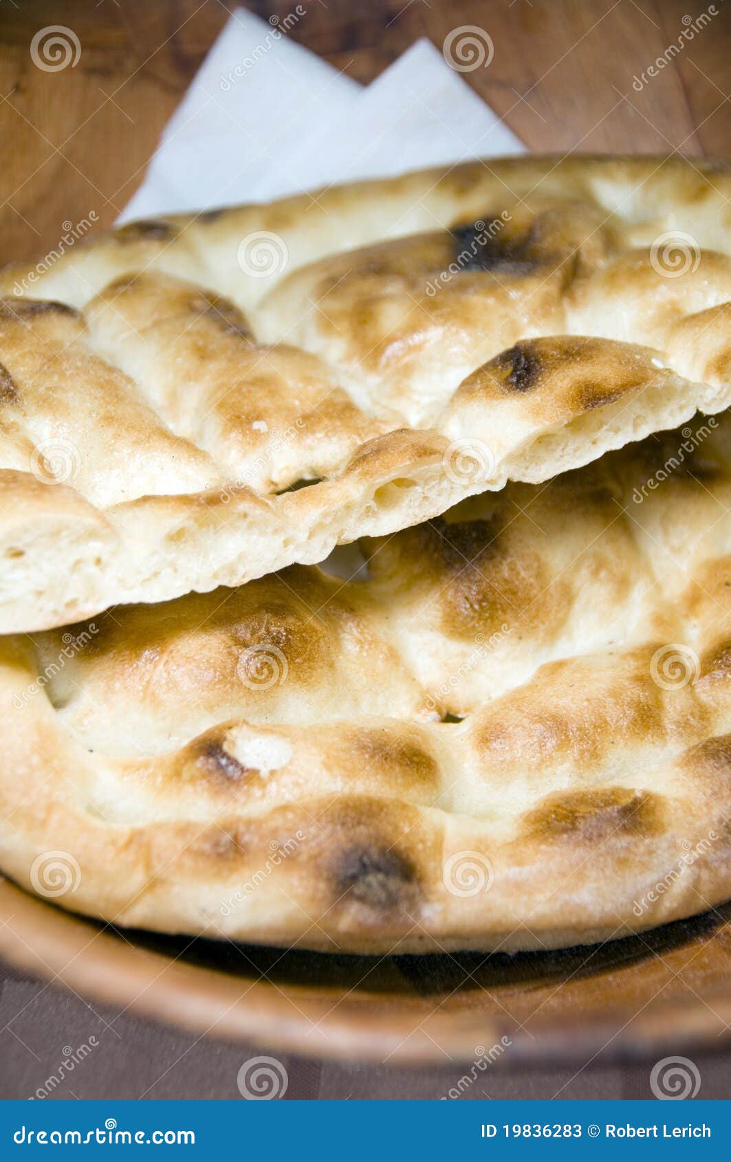 Turkish pita bread stock image. Image of turkey, slices - 19836283