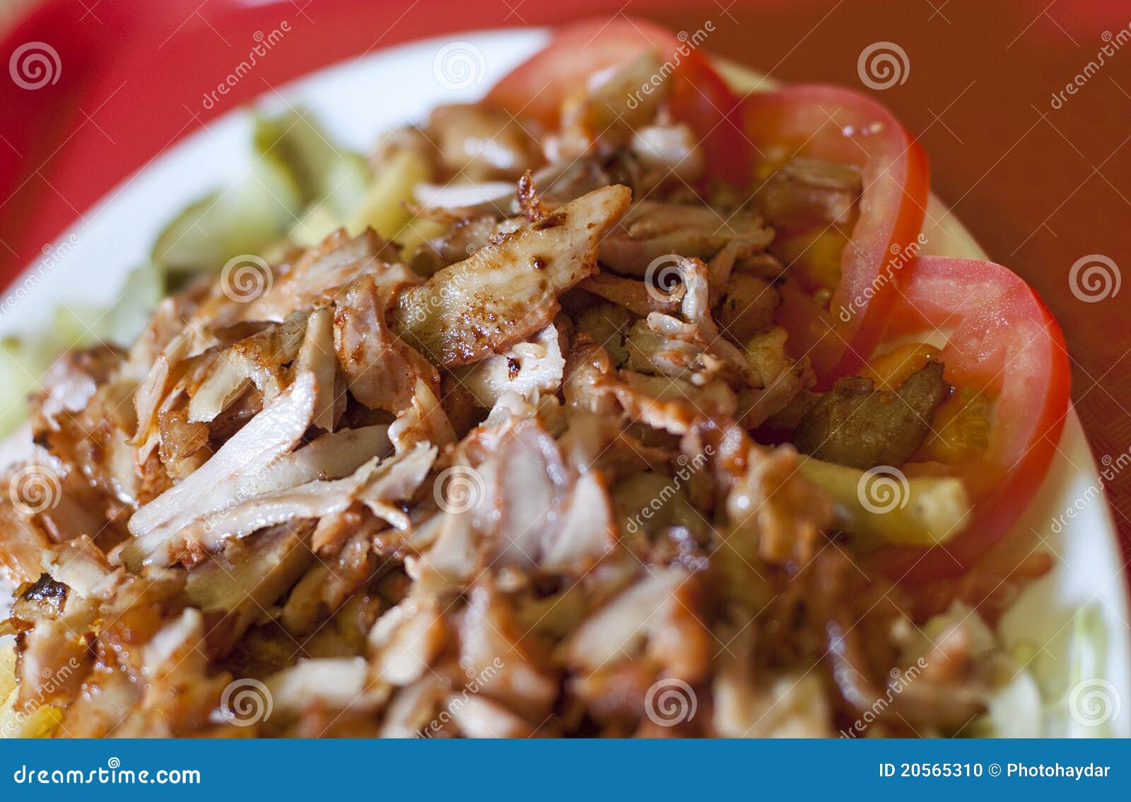 Turkish plate kebab stock photo. Image of brown, cyprus - 20565310