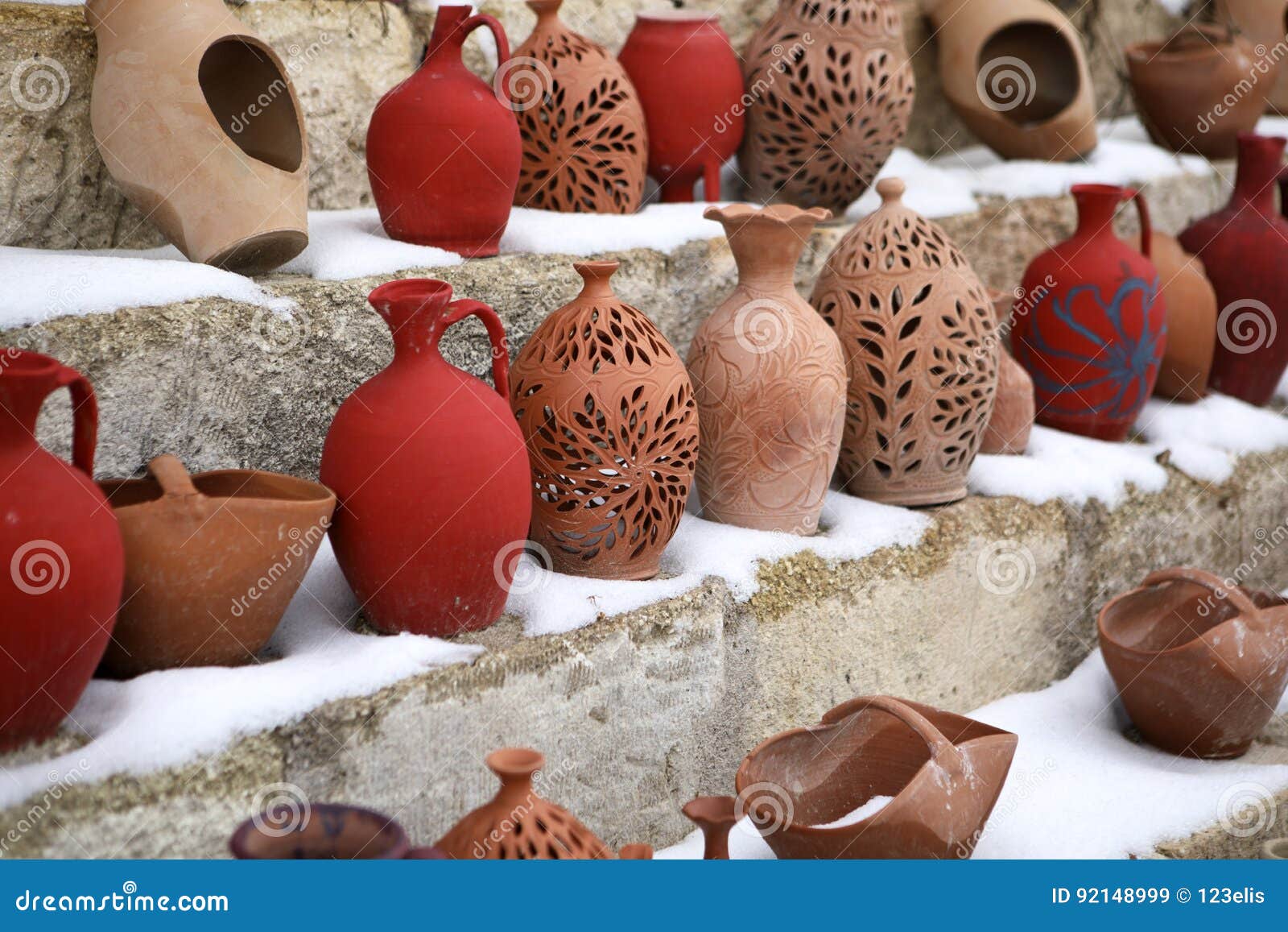 Turkish Pottery stock image. Image of anatolia, creativity - 92148999