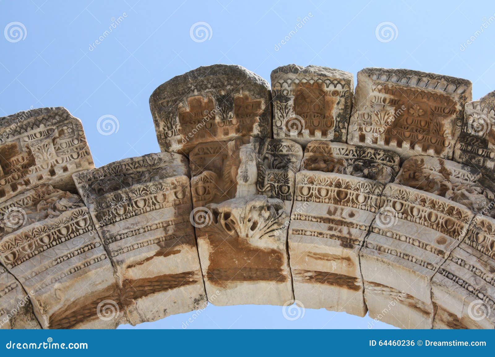Turkish Ruins stock photo. Image of izmir, landmark, vacation - 64460236