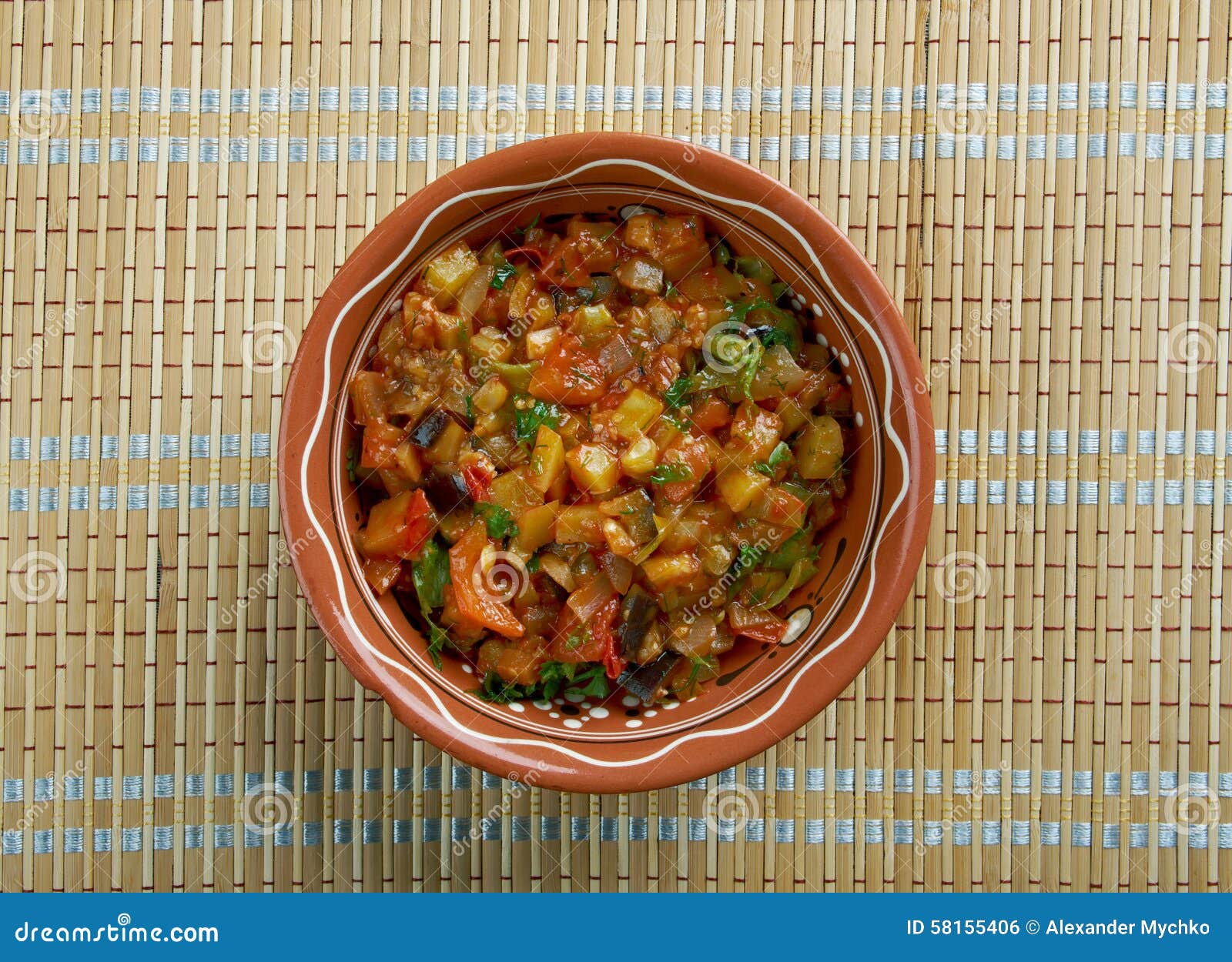 Turkish saksuka stock photo. Image of stewed, homemade - 58155406