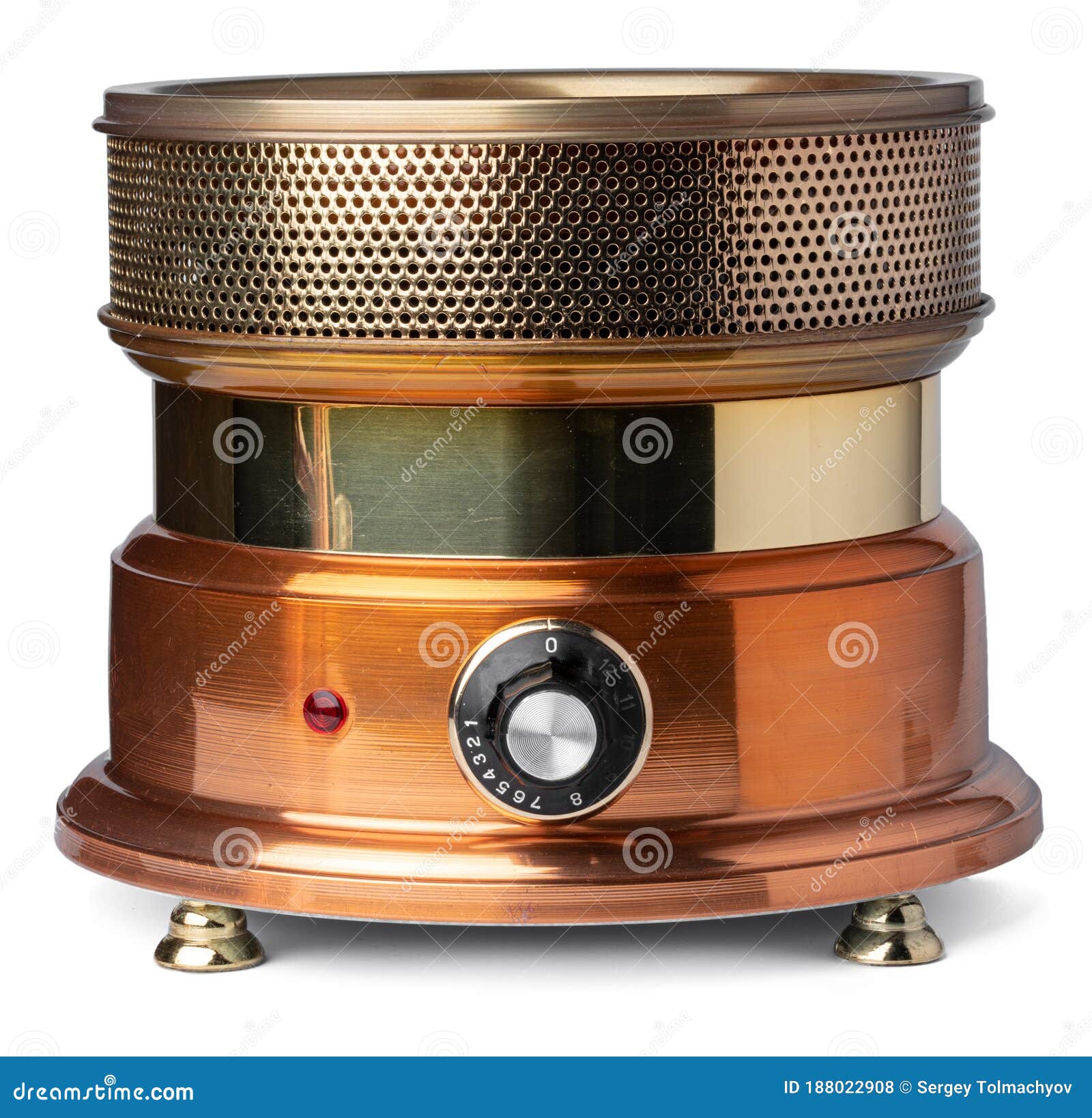 Turkish Sand Coffee Machine Isolated on White Stock Photo - Image of ...