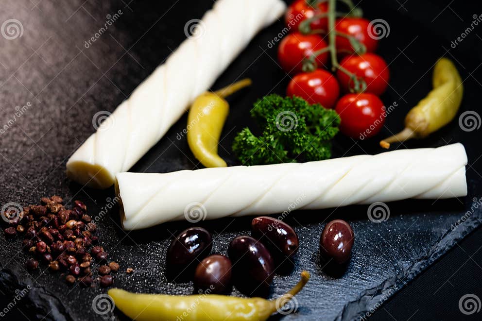 Turkish sheep cheese stock image. Image of braided, turkish - 302425687