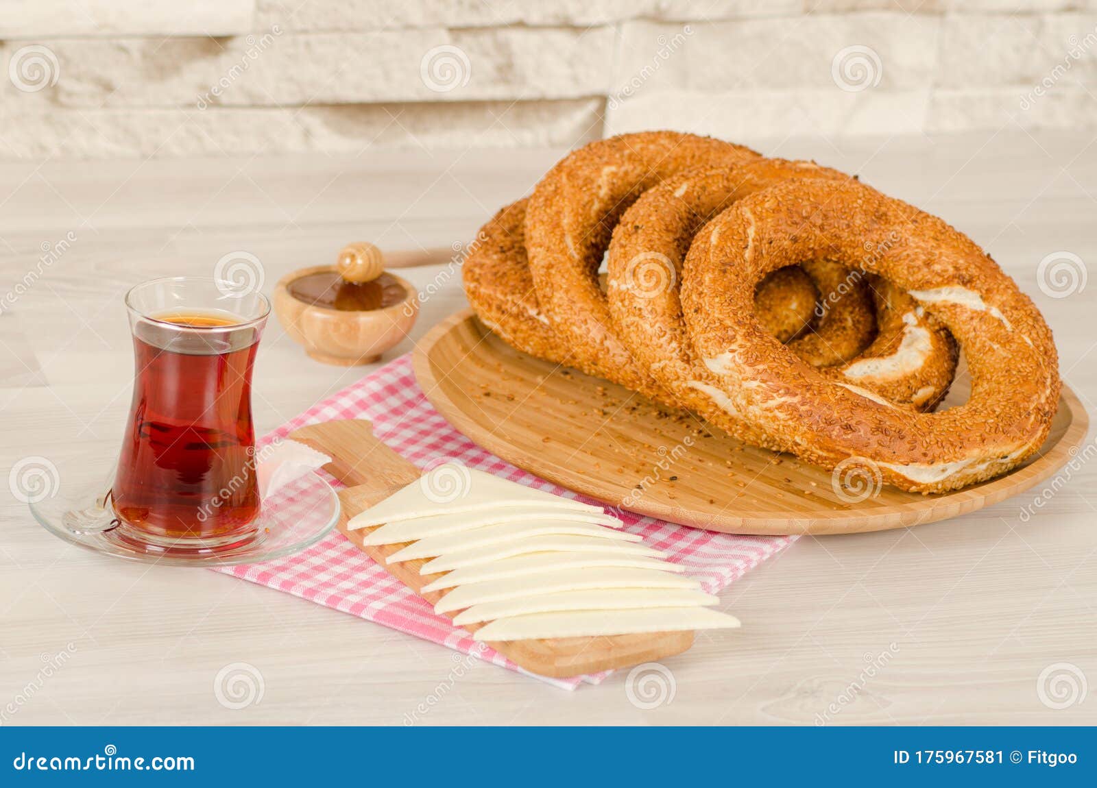 Turkish Simit from Turkish Cuisine Stock Image - Image of pastry ...