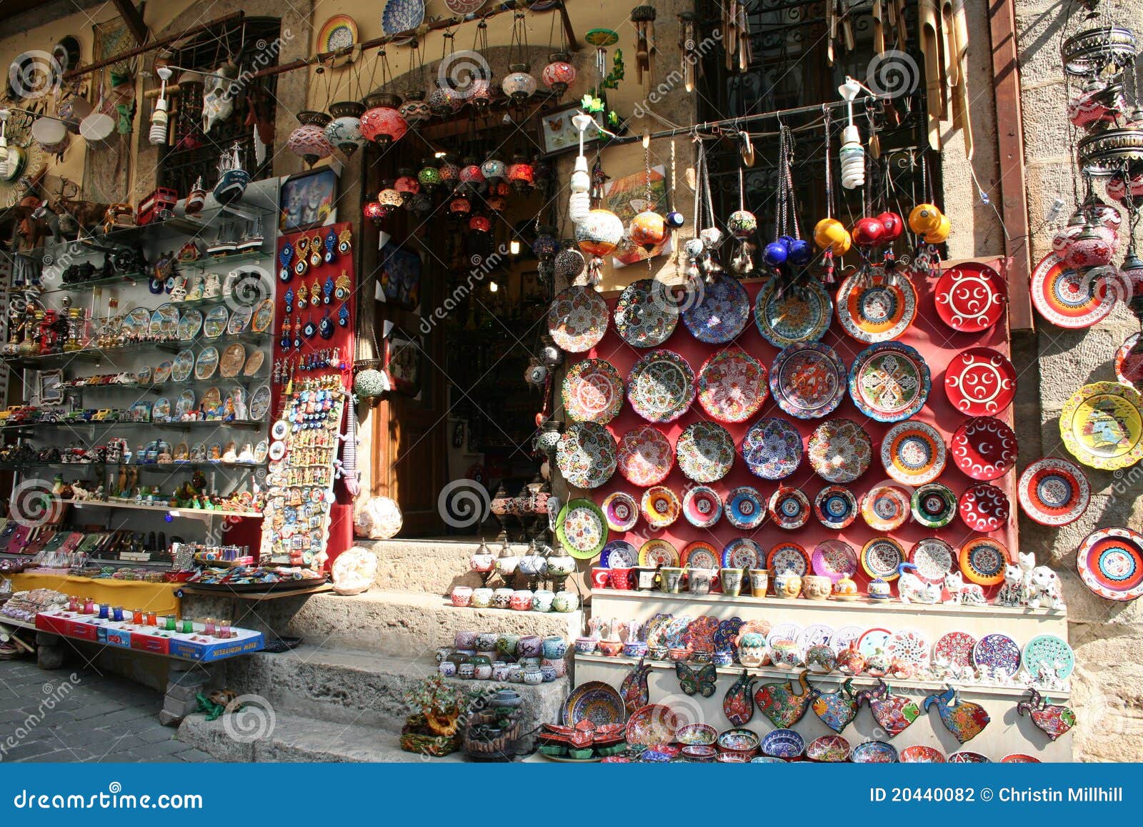 Turkish Souvenirs editorial photography. Image of handicrafts - 20440082