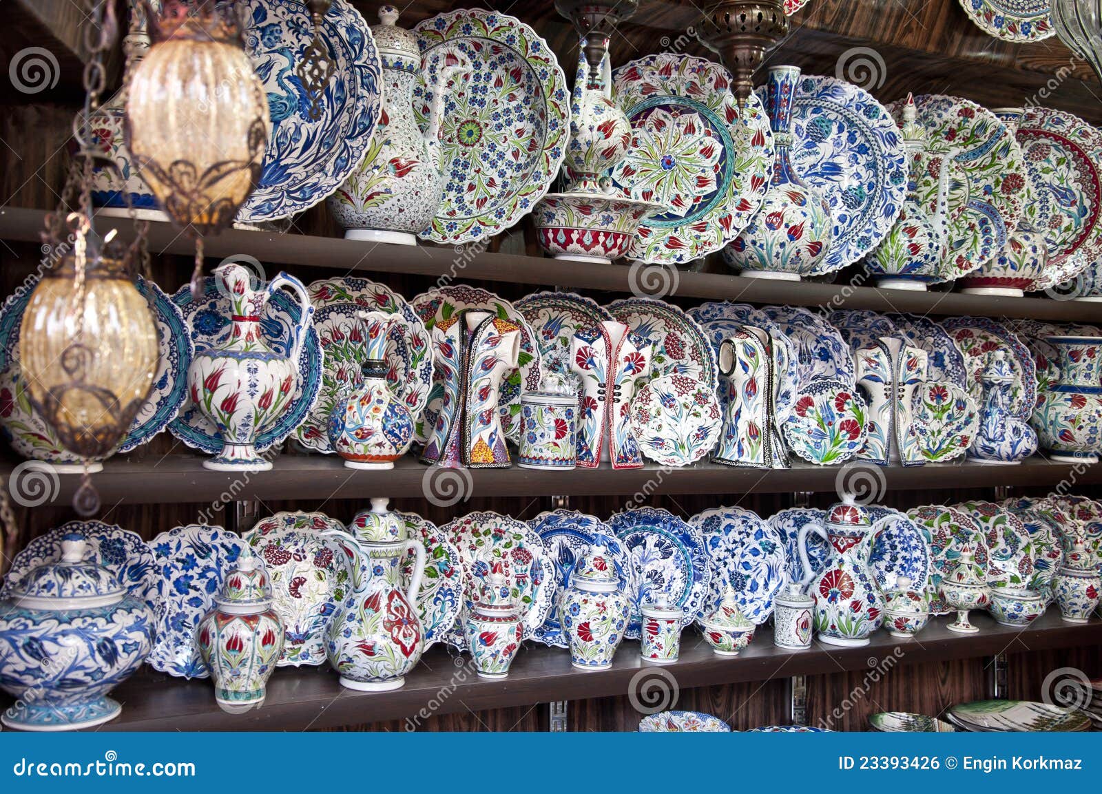 Turkish Souvenirs stock photo. Image of ottoman, market - 23393426