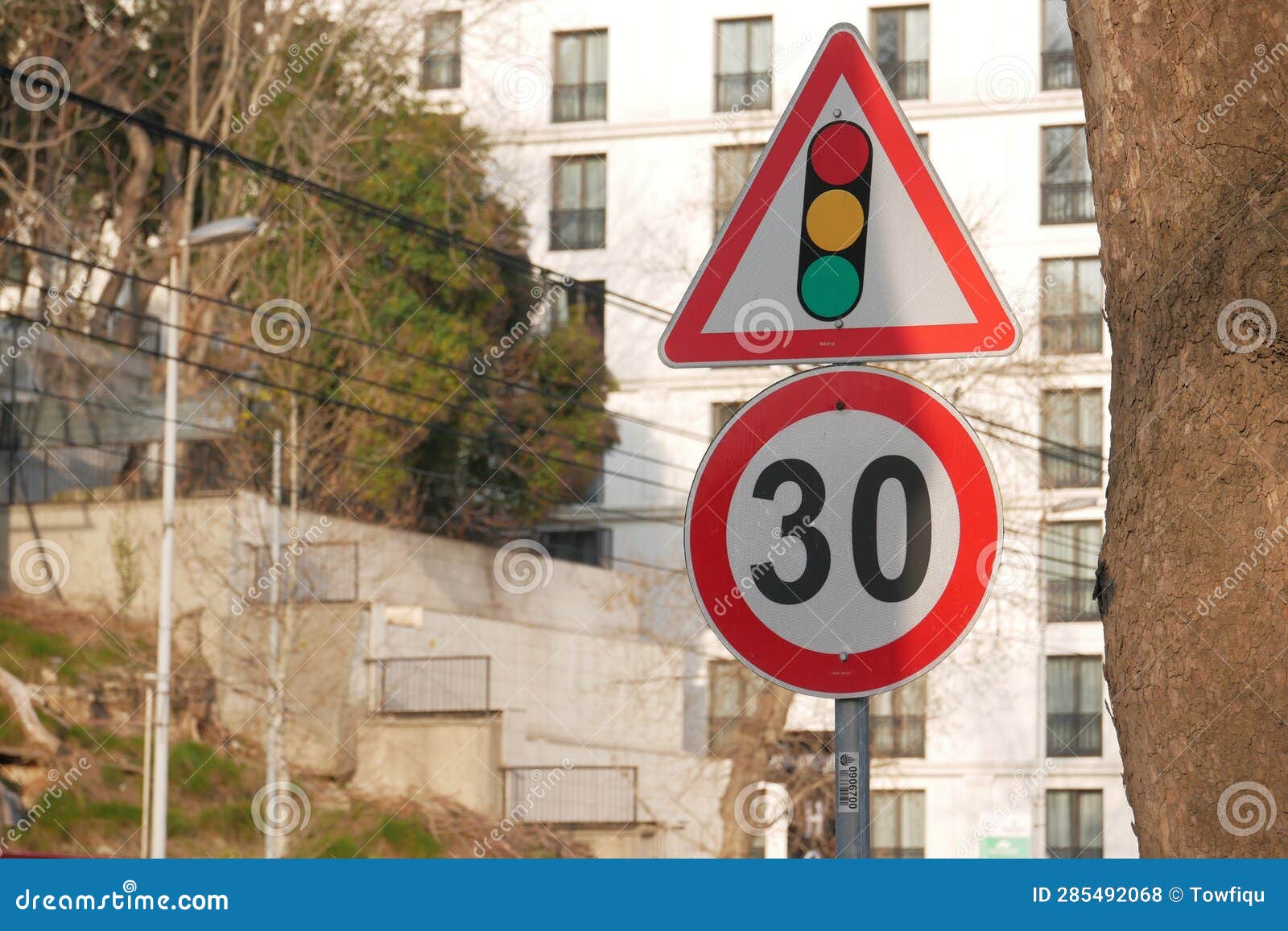 Turkish Speed Limit (30km) Sign Stock Photo - Image of symbol, speed ...