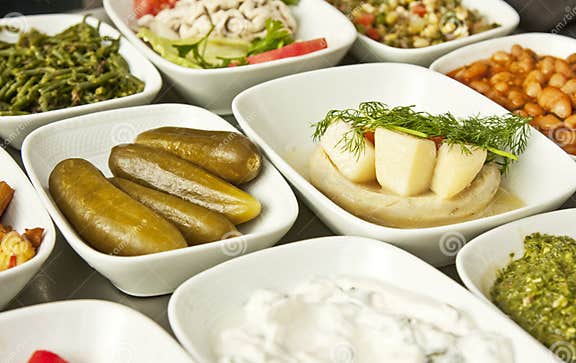 Turkish starters stock photo. Image of lifestyle, cuisine - 14496984