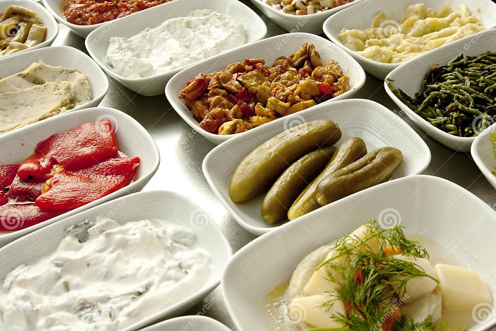 Turkish starters stock photo. Image of cold, chill, edible - 14496992