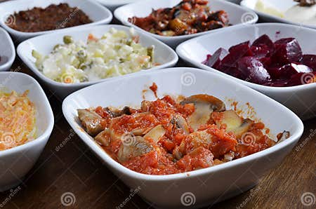 Turkish starters stock photo. Image of delicatessen, beet - 28194346